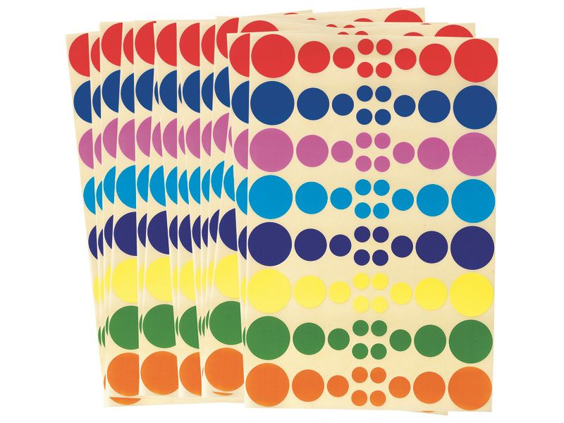 GEOMETRIC STICKERS - MULTI SIZES AND SHAPES