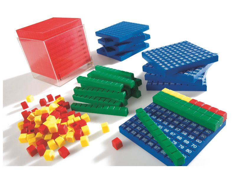 Numbered BASE 10 CUBE