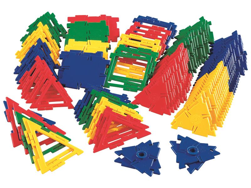 FIRST Polydron CONSTRUCTIONS set of 126 pieces