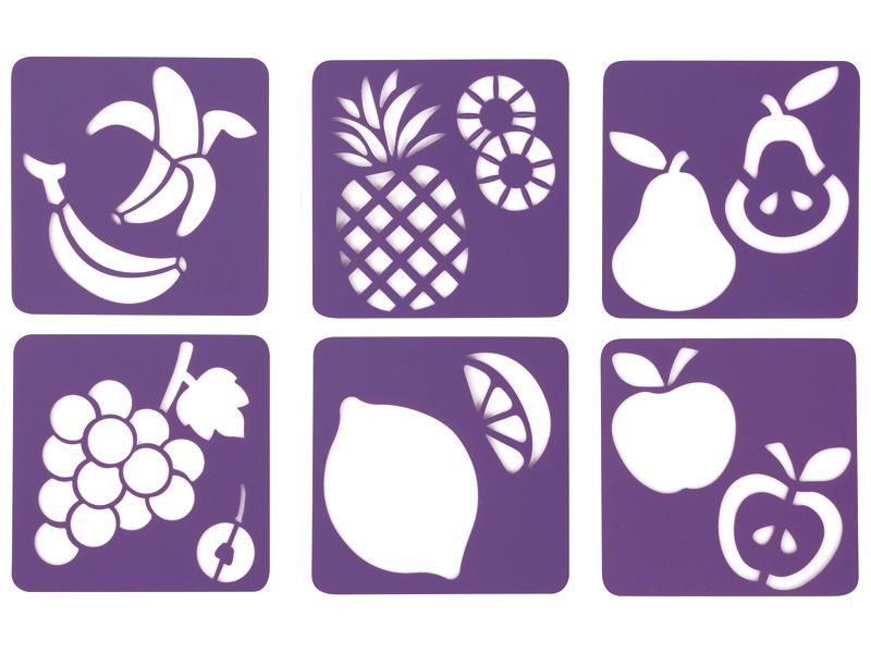 STENCILS Fruit